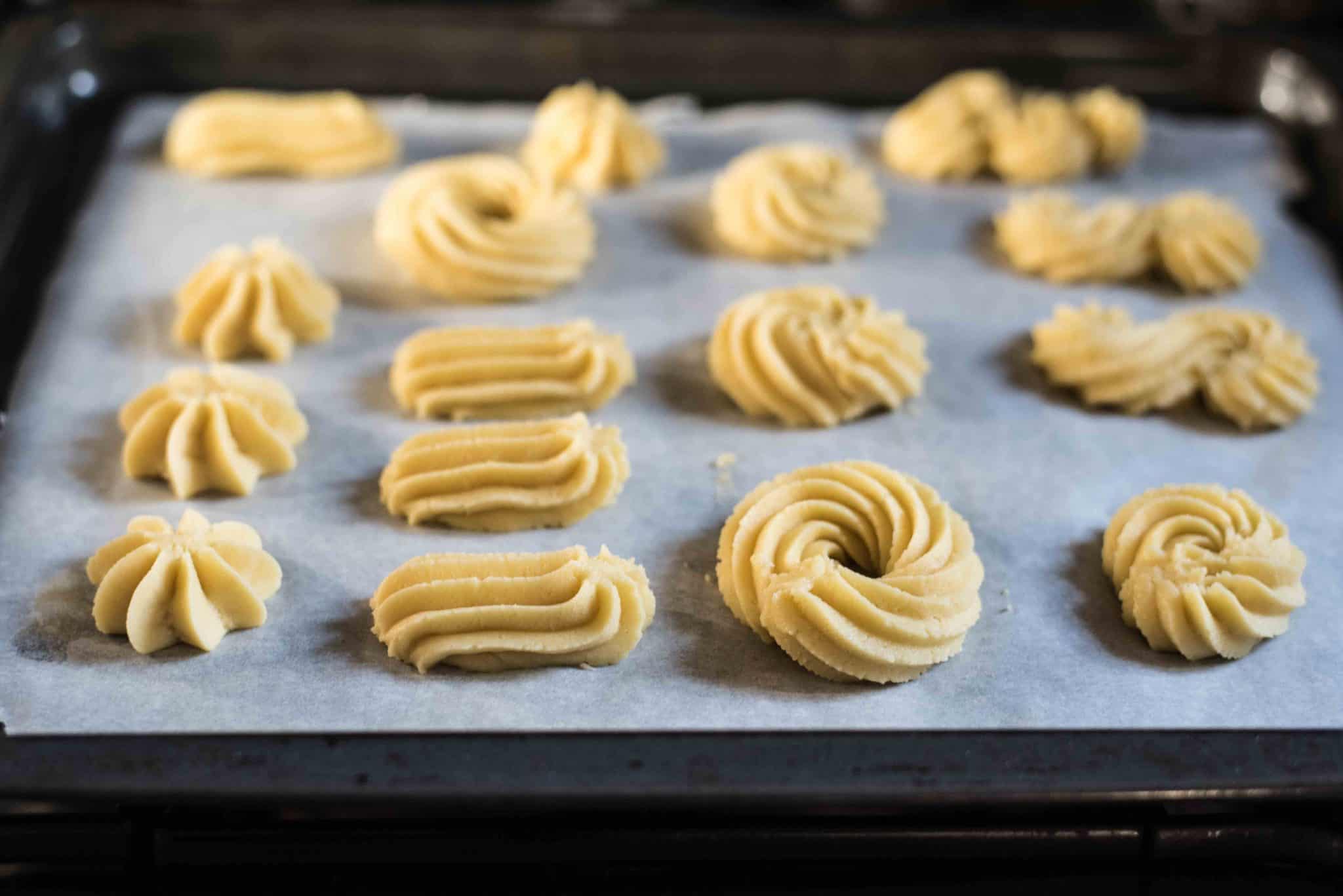 Whipped Shortbread Christmas Cookies